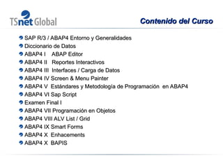 Clase Entorno de Desarrollo de SAP ABAP.ppt