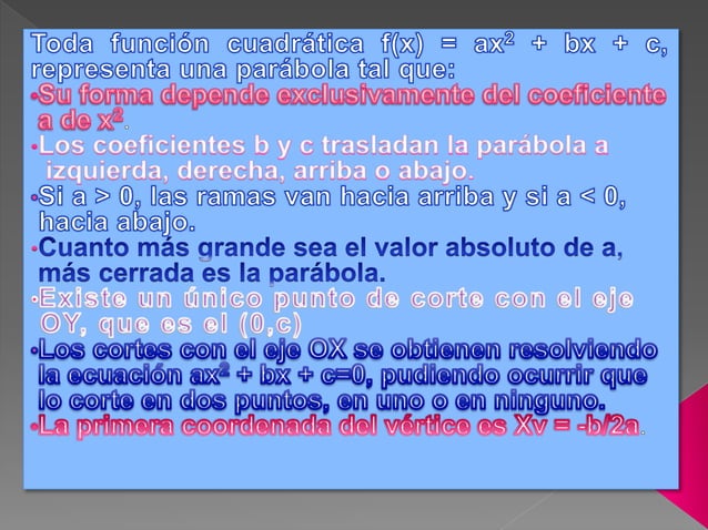 Clase funcion cuadratica | PPTX | Physics | Science