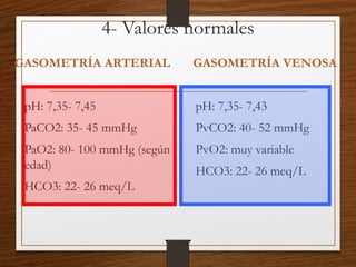 Clase gasometria arterial | PPT