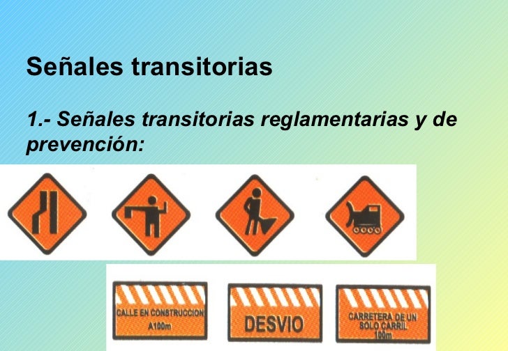 Imagenes de señales transitorias - Imagui