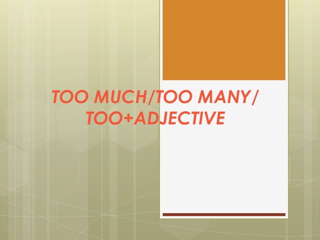 How much/many. Quantifiers, Enough | PPT
