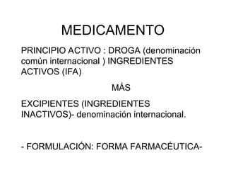 Clase II Farmacocinética I.ppt Clase de intro a la farmacocinetica | PPT
