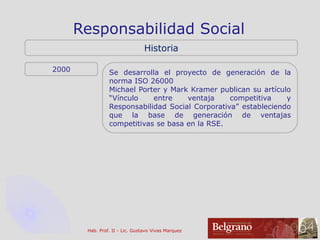 Clase III historia de la Responsabilidad Social (Nueva Version) | PDF