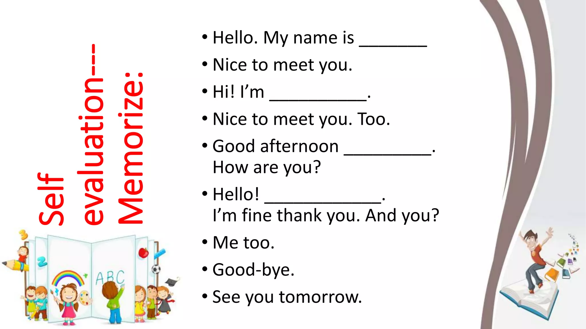Clase ingles 3_02-27-20_informal introduce | PPT