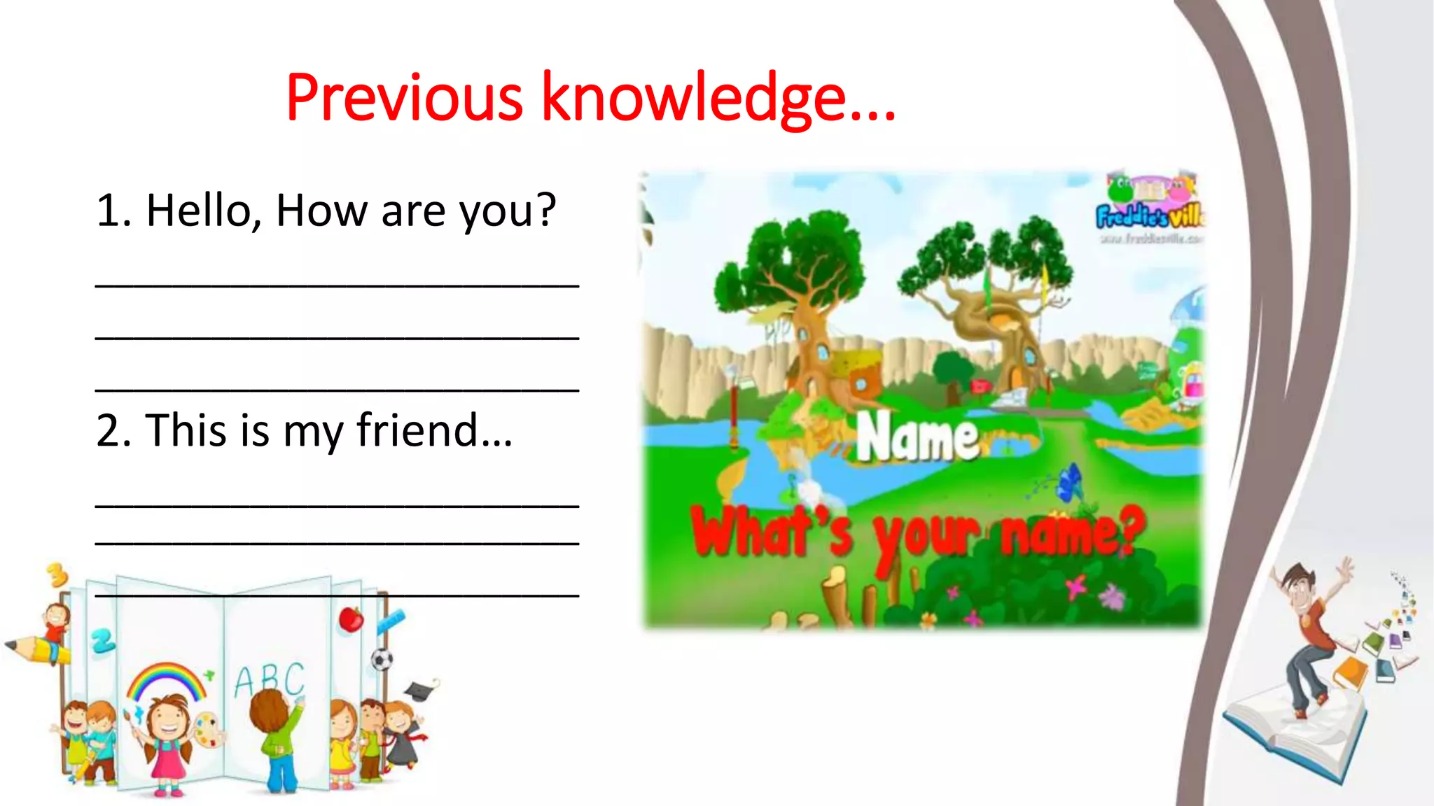 Clase ingles 3_03-14-18_informal introductions | PPTX