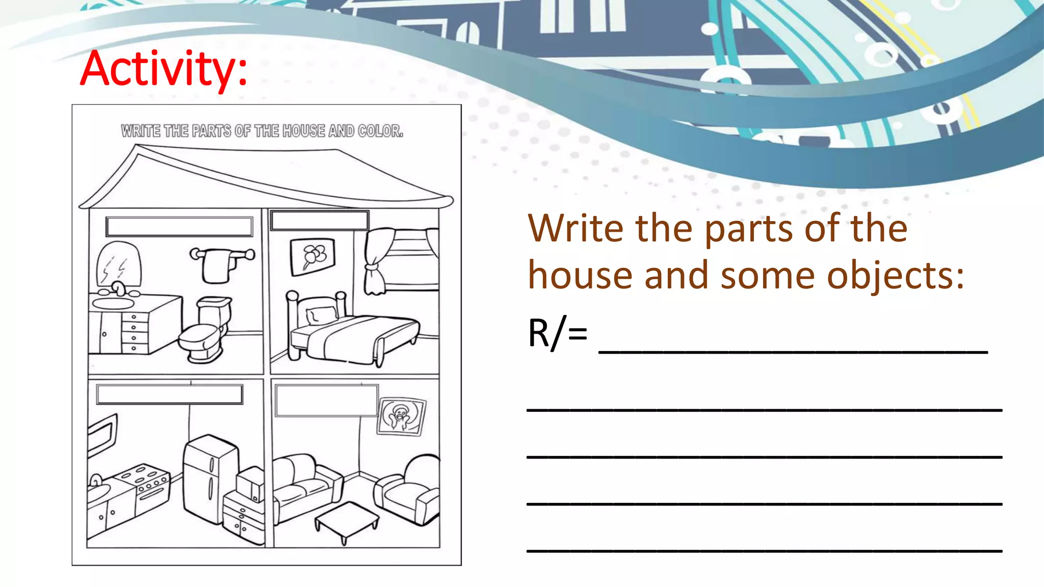 Clase ingles 3_08-29-18_parts of the house | PPTX