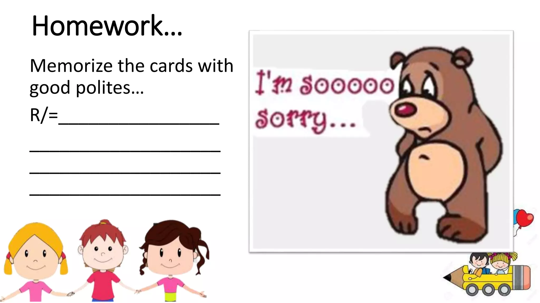 Clase ingles 4_04-09-19_good manners | PPT