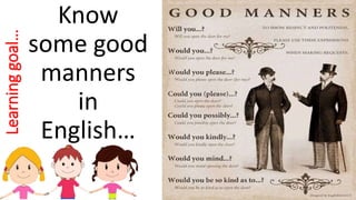 Clase ingles 4_04-09-19_good manners | PPT