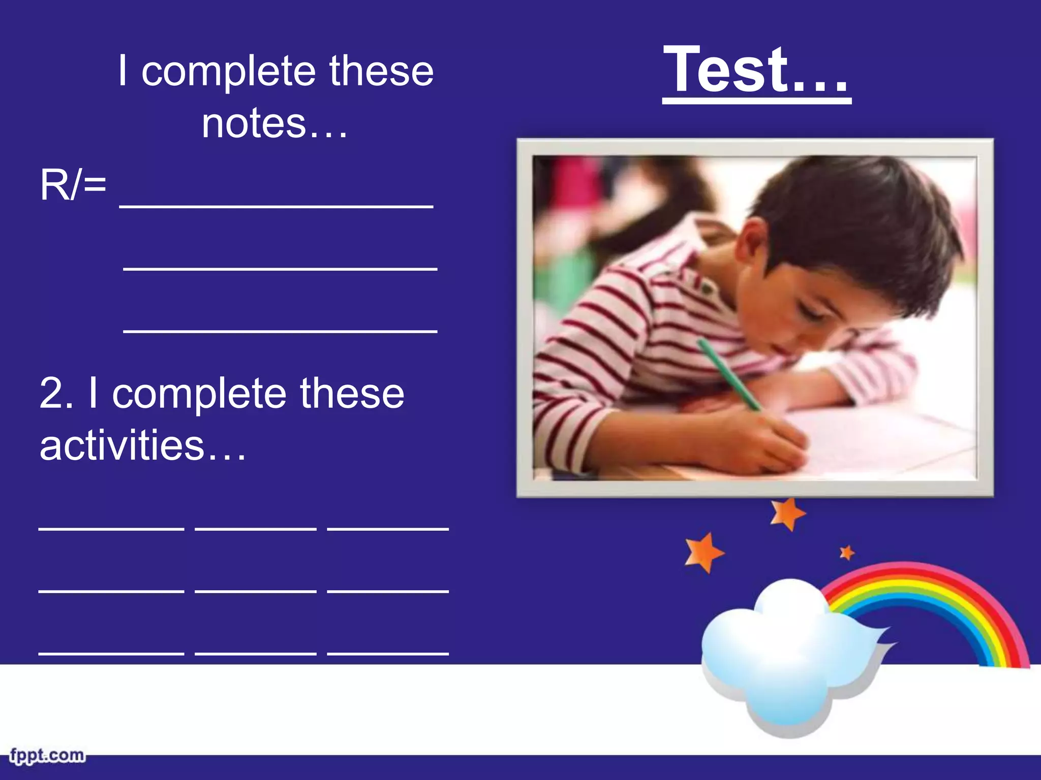 Clase ingles 5_03-24-20_check my notes | PPT