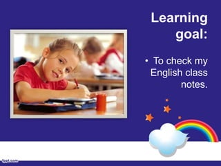 Clase ingles 5_03-24-20_check my notes | PPT