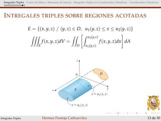 Clase integral triple | PDF