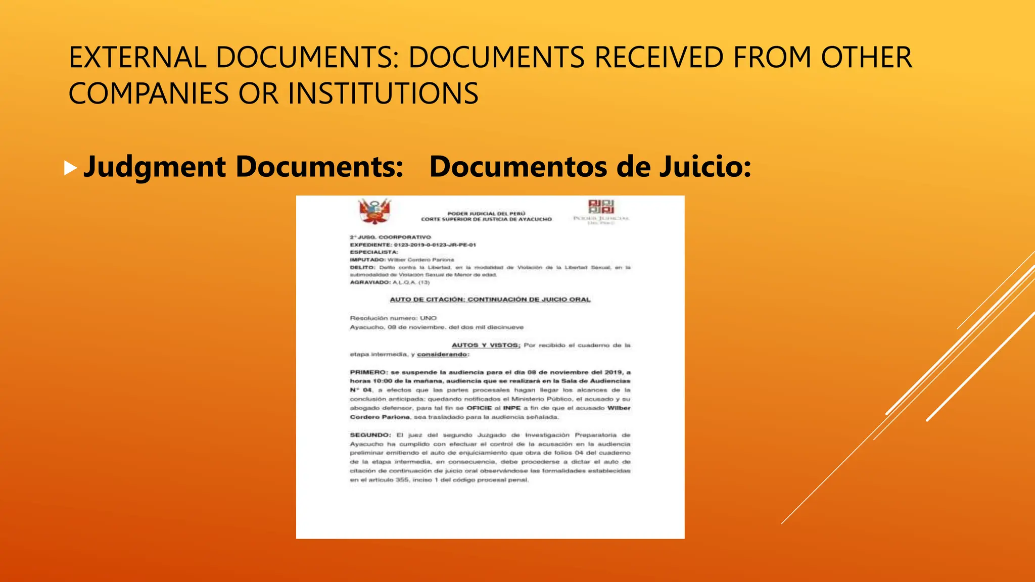 clase Internal, external and other documents that are.pptx