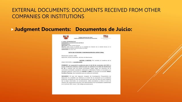 clase Internal, external and other documents that are.pptx