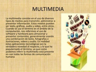 Periféricos de procesamiento de Datos (parte interna) E Multimedia | PPTX