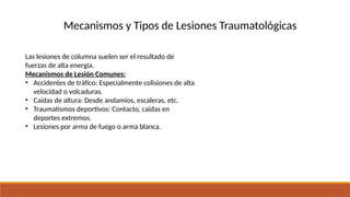 Clase Lesiones traumaticas de columna.pptx