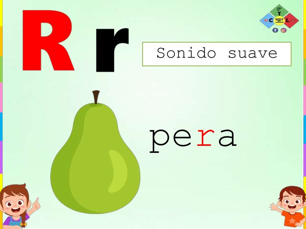 Clase letra r suave y fuerte