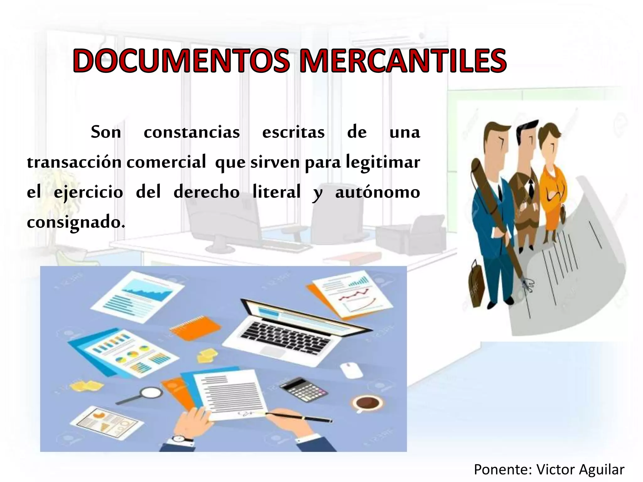 Documentos Mercantiles | PPTX