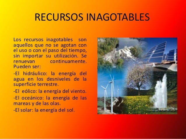 Concepto y Clasificación de los Recursos Naturales