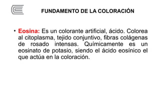 TECNICAS DE TINCION DE MUCINA Y TEJIDO CONJUNTIVO | PPTX