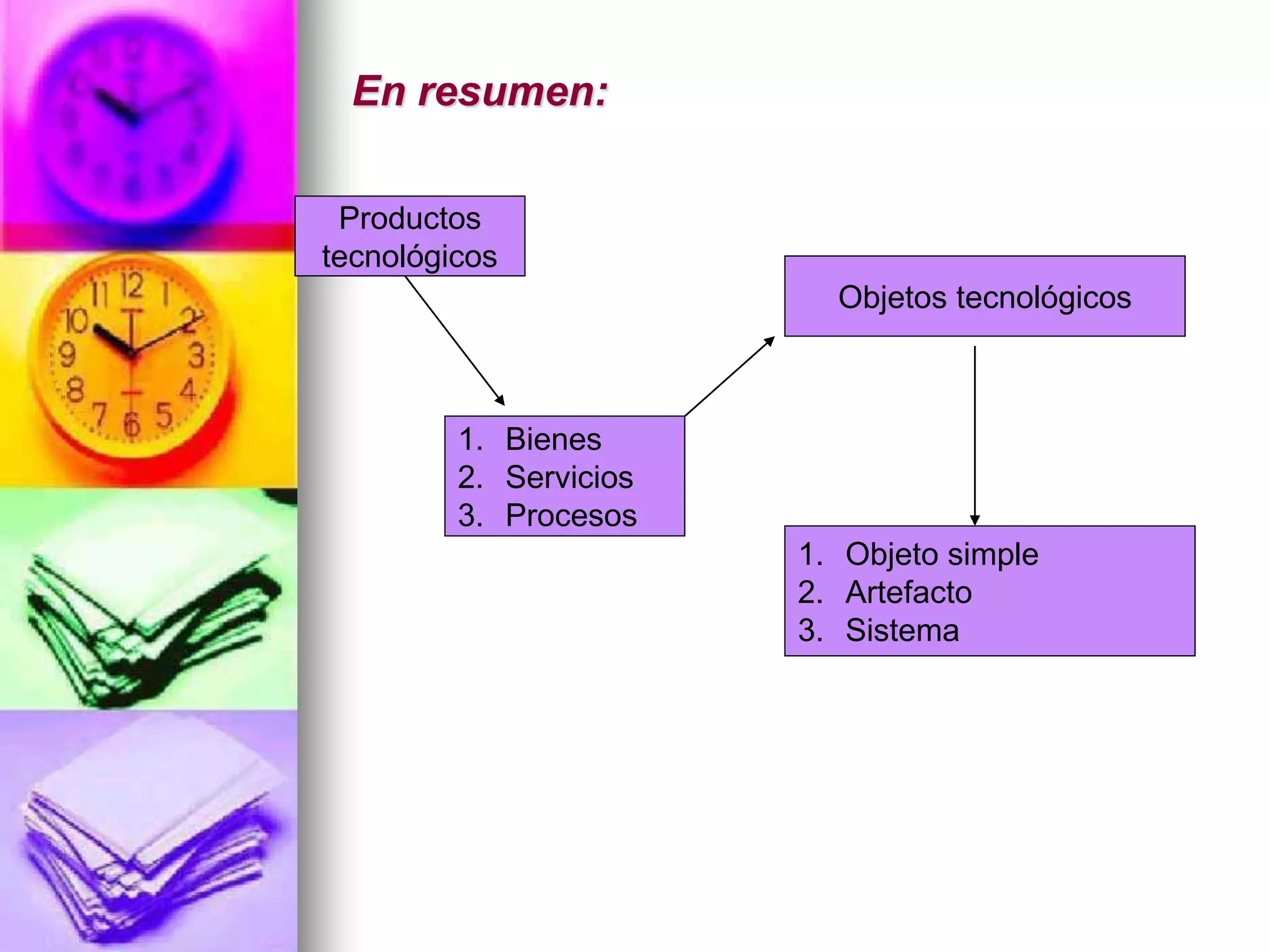 Clase n°2 tipos de objetos tecnologicos | PPTX