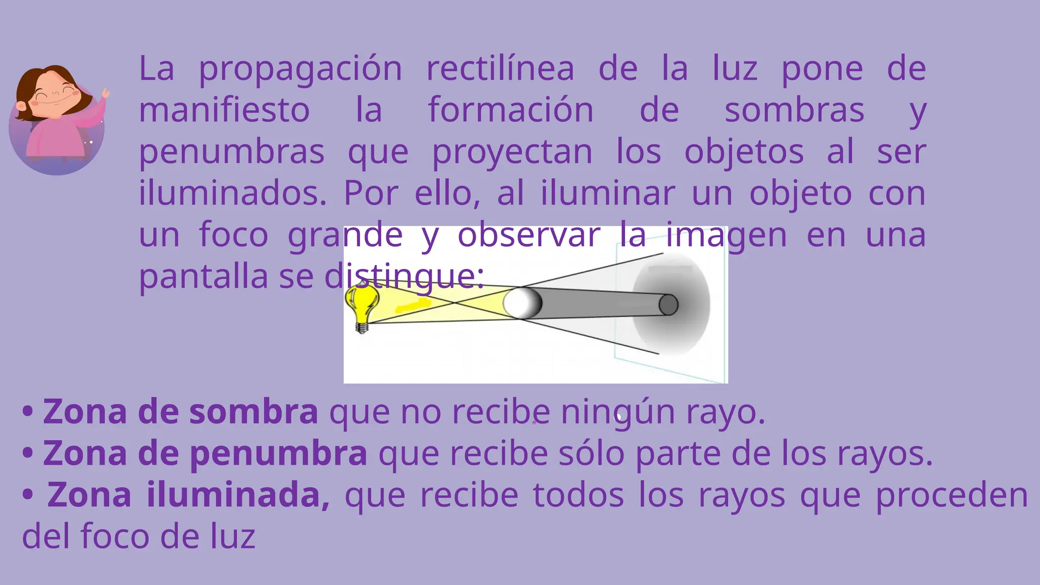 Clase n°3 Luz viaja en línea recta.pptx | Physics | Science