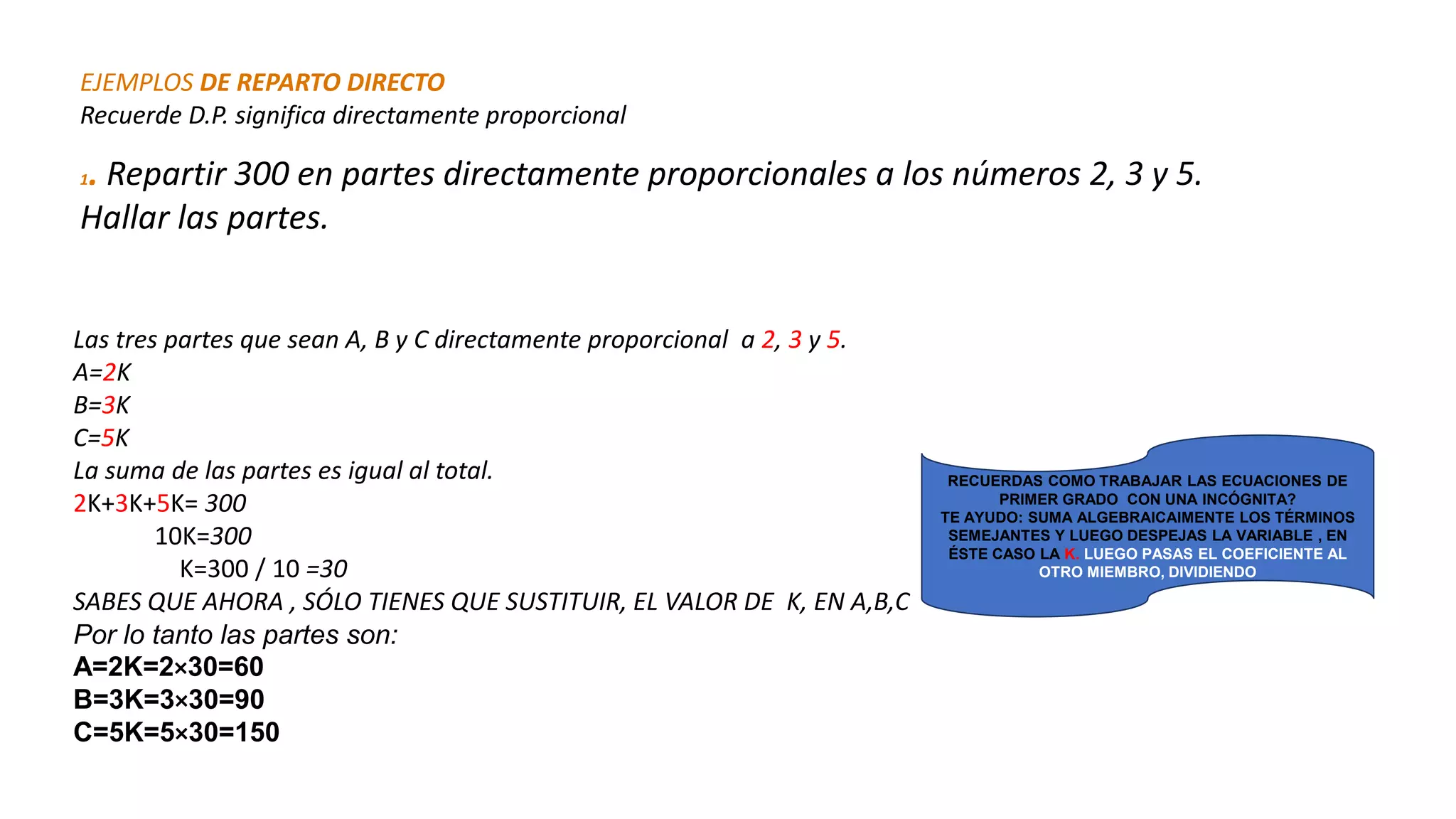 CLASE No1.Reparto proporcional directo.presentación No1.pptx