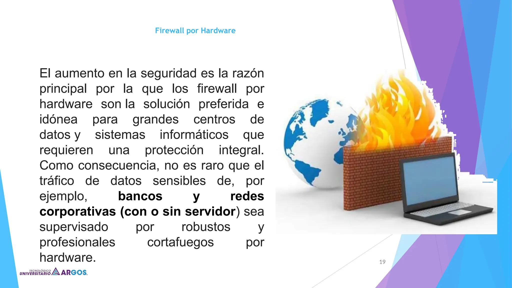 PRESENTACION DE LOS FIREWALL Y SUS TIPOS | PPTX