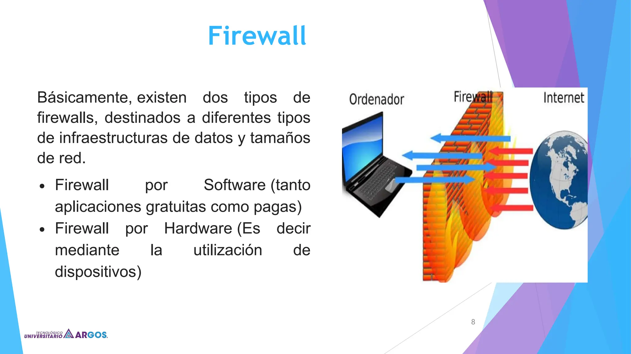 PRESENTACION DE LOS FIREWALL Y SUS TIPOS | PPTX