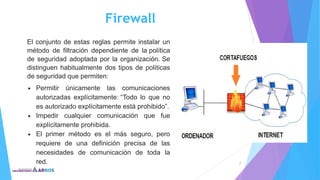 PRESENTACION DE LOS FIREWALL Y SUS TIPOS | PPTX