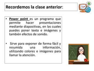 Clase pawer point | PPTX