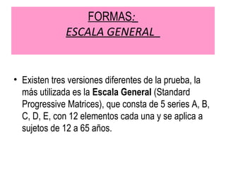 Clase psicometria raven | PPT