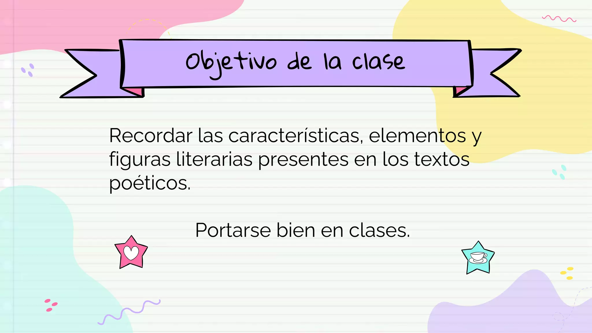 Características, elementos y figuras literarias presentes en los textos ...