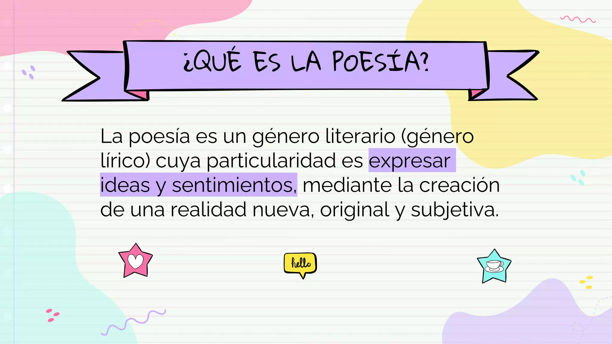 Características, elementos y figuras literarias presentes en los textos ...