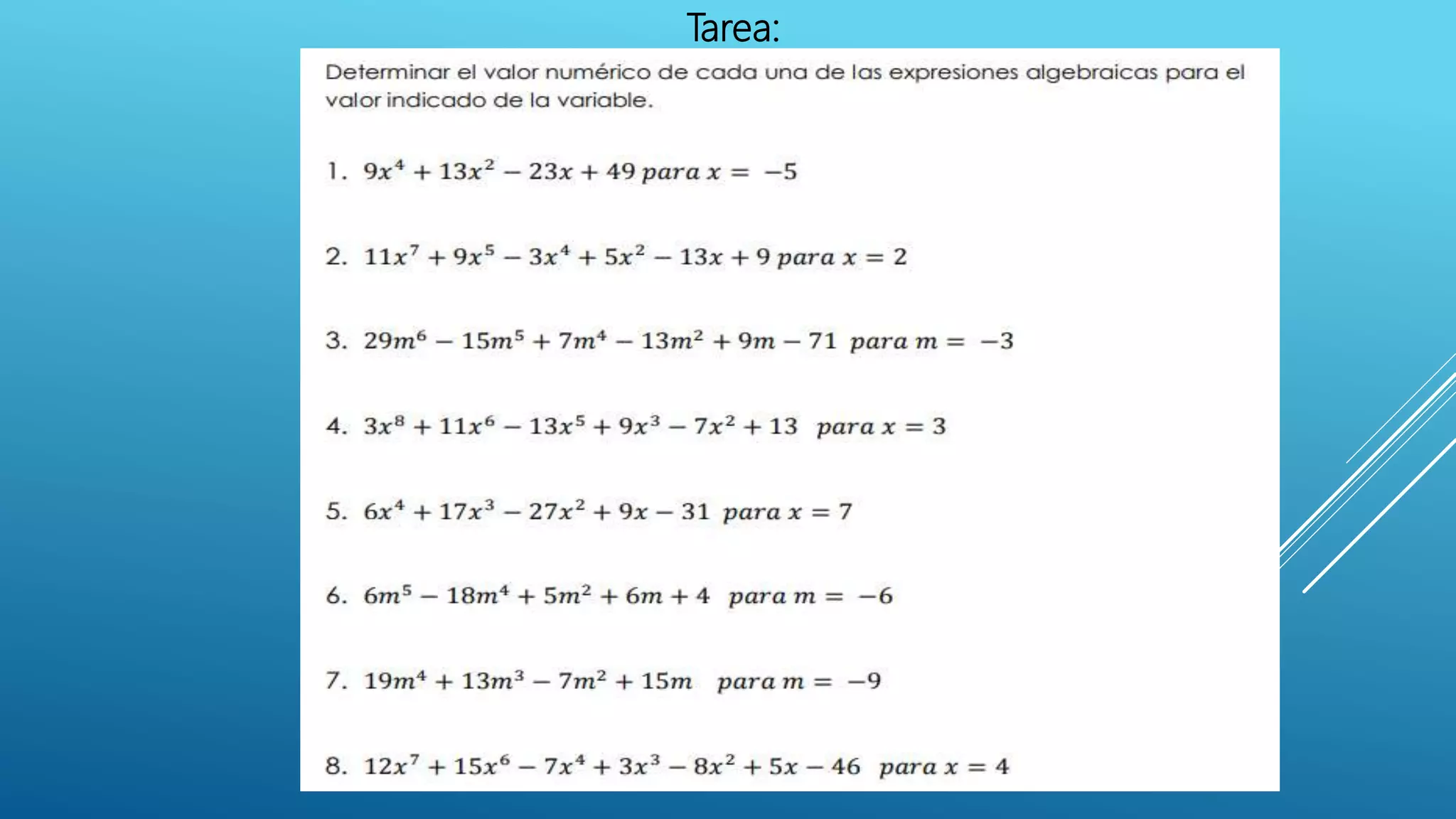 Clases 1 de 7mo abc algebra | PPT
