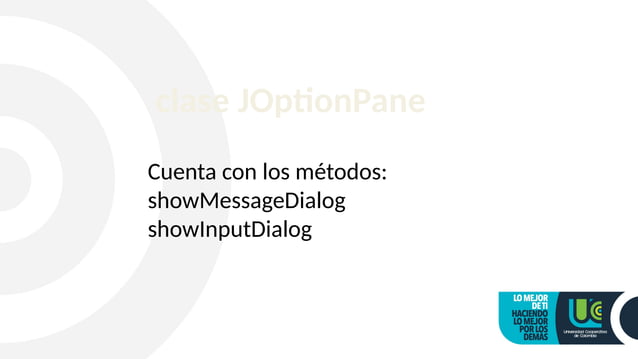 Clase Scanner En Netbeans Joptionpanepptx