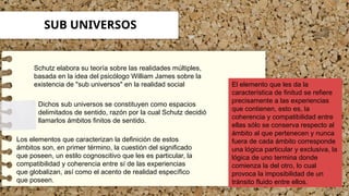 CLASE _ SCHUTZ FORMACION DE CONCEPTOS Y TEORIAS EN CIENCIAS SOCIALES | PPTX