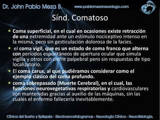 Clases clinica neurologia síndromes neurológicos fisioterapia | PPTX