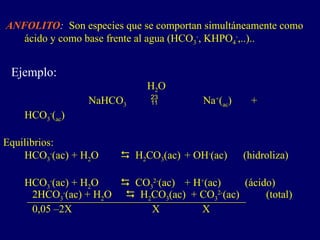 clases de ácidos y bases débiles y fuerza relativa | PPTX