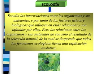 Clases de ecologia y ecosistema itvl | PPTX