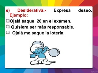 Clases de oraciones | PPT