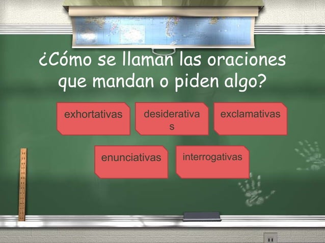 Clases de oraciones 3 | PPT