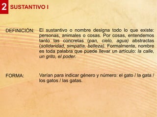 Clases de palabras | PDF