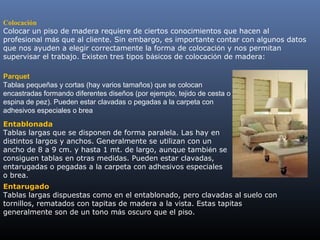 Clases De Pisos | PPT