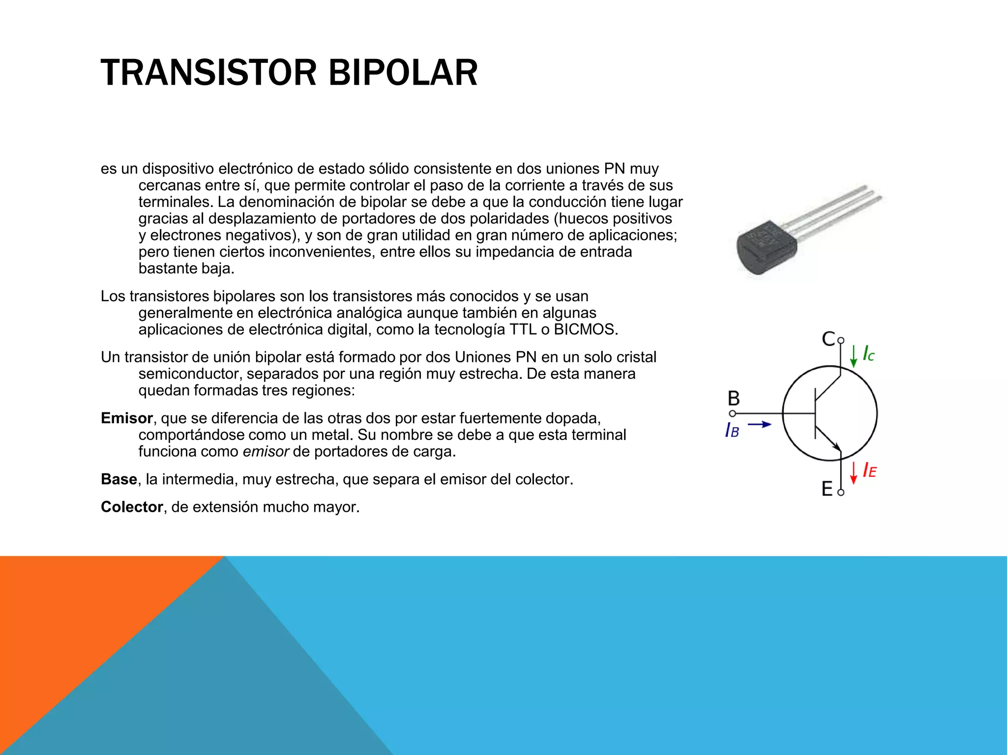 Clases de transistores | PPTX