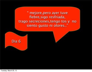 Clase sinusitis aguda y cronica 2012 | PDF