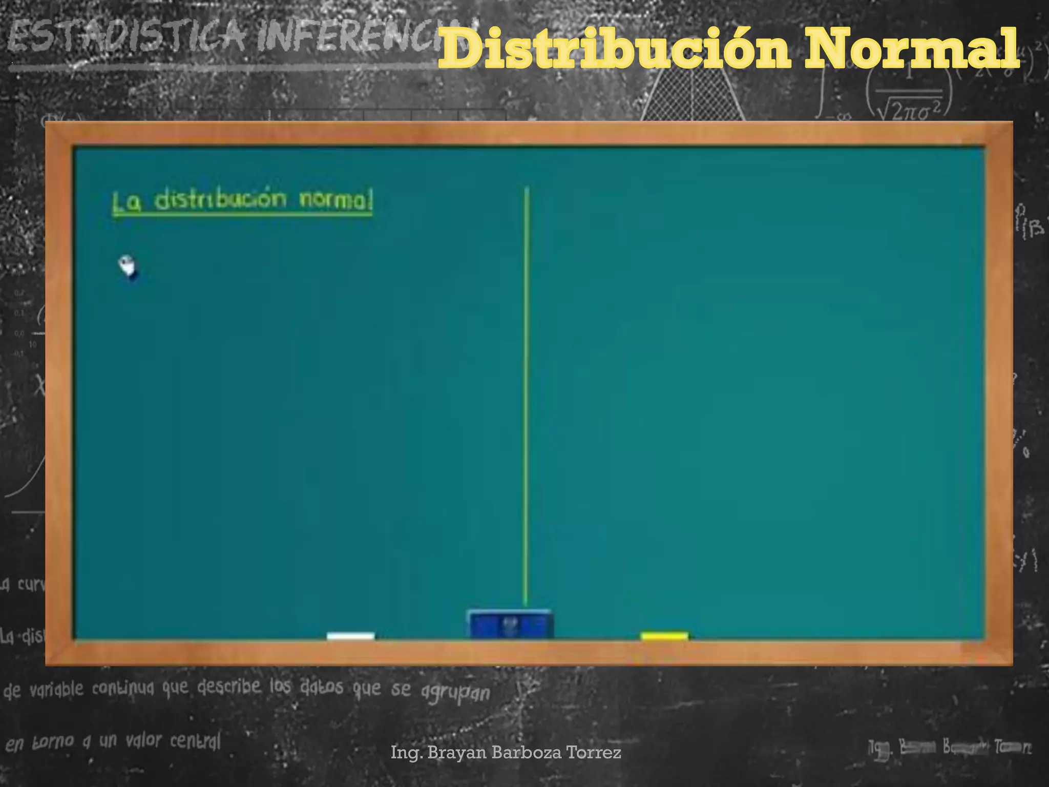 Distribución normal general y normal estándar | PPT