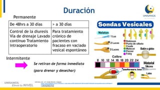 sondaje vesical, proceso completo para enfermeros profesionales | PPTX