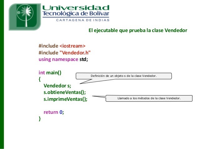 Definición de clases en POO