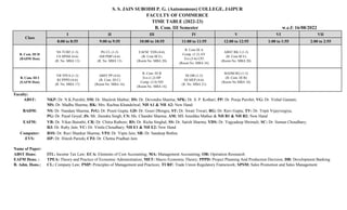 Clasess-timetable-Commerce2022-23.pdf | Free Download