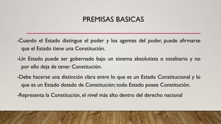 LA CONSTITUCION POLITICA DEL Estado Peruano | PPTX